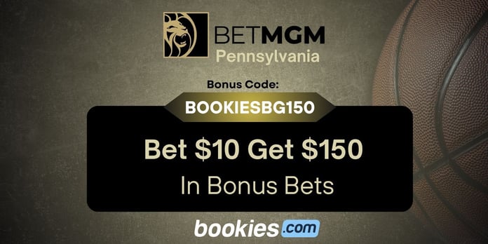BetMGM PA Bonus Code BOOKIESBG150: Bet $10 Get $150 Betting Bonus for ...